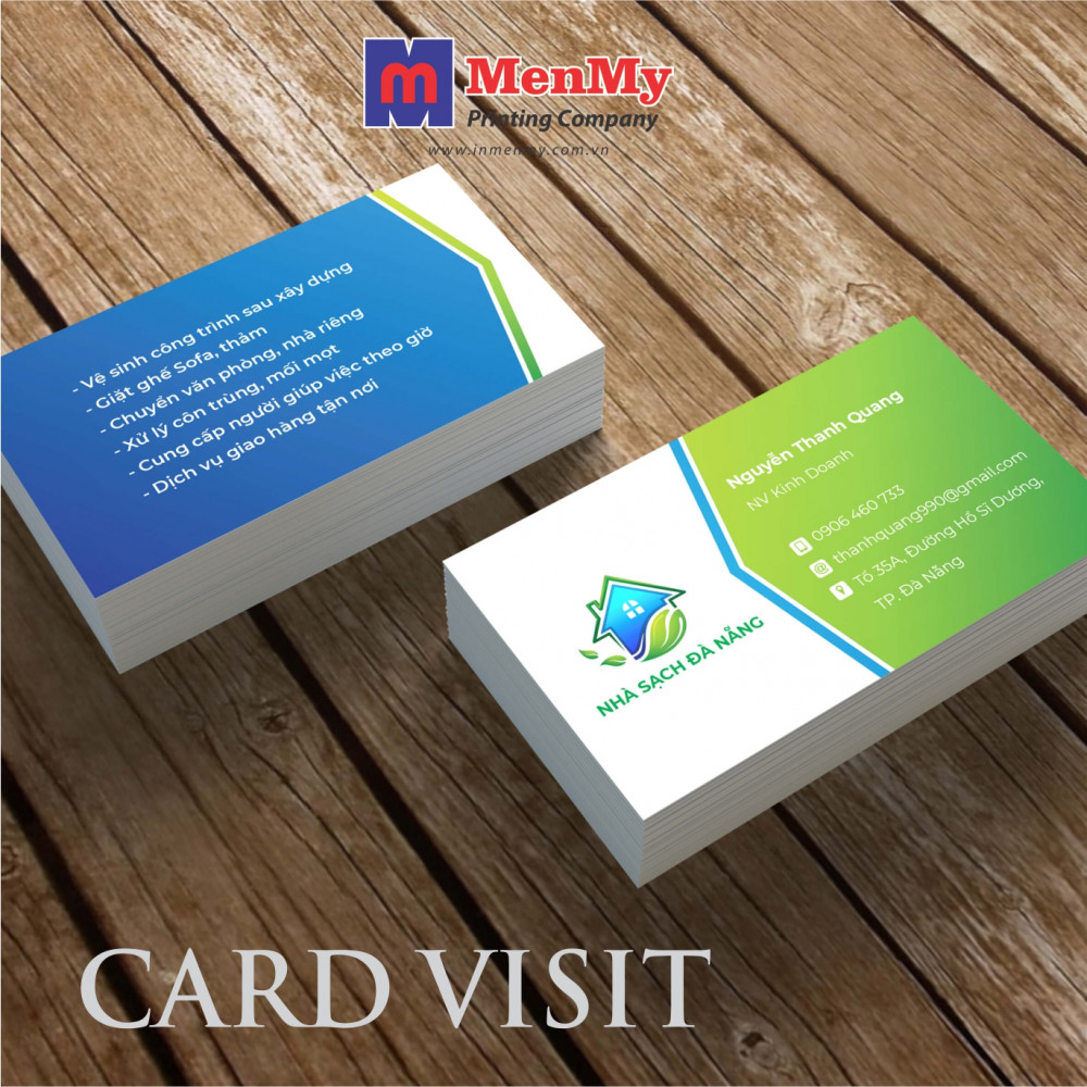 Mẫu Card Visit - Danh thiếp đẹp cao cấp tại Đà Nẵng